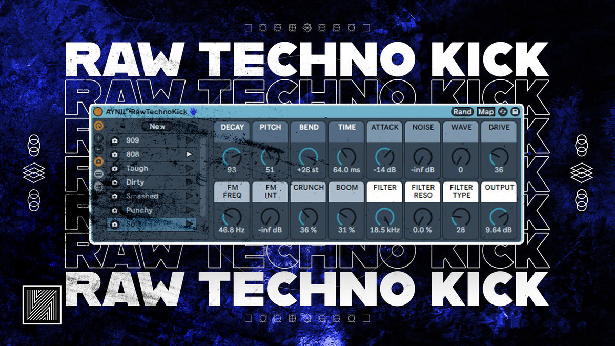 How to Make Raw Techno Kick (free rack) [Ableton Techno Tutorial] – Audioreakt