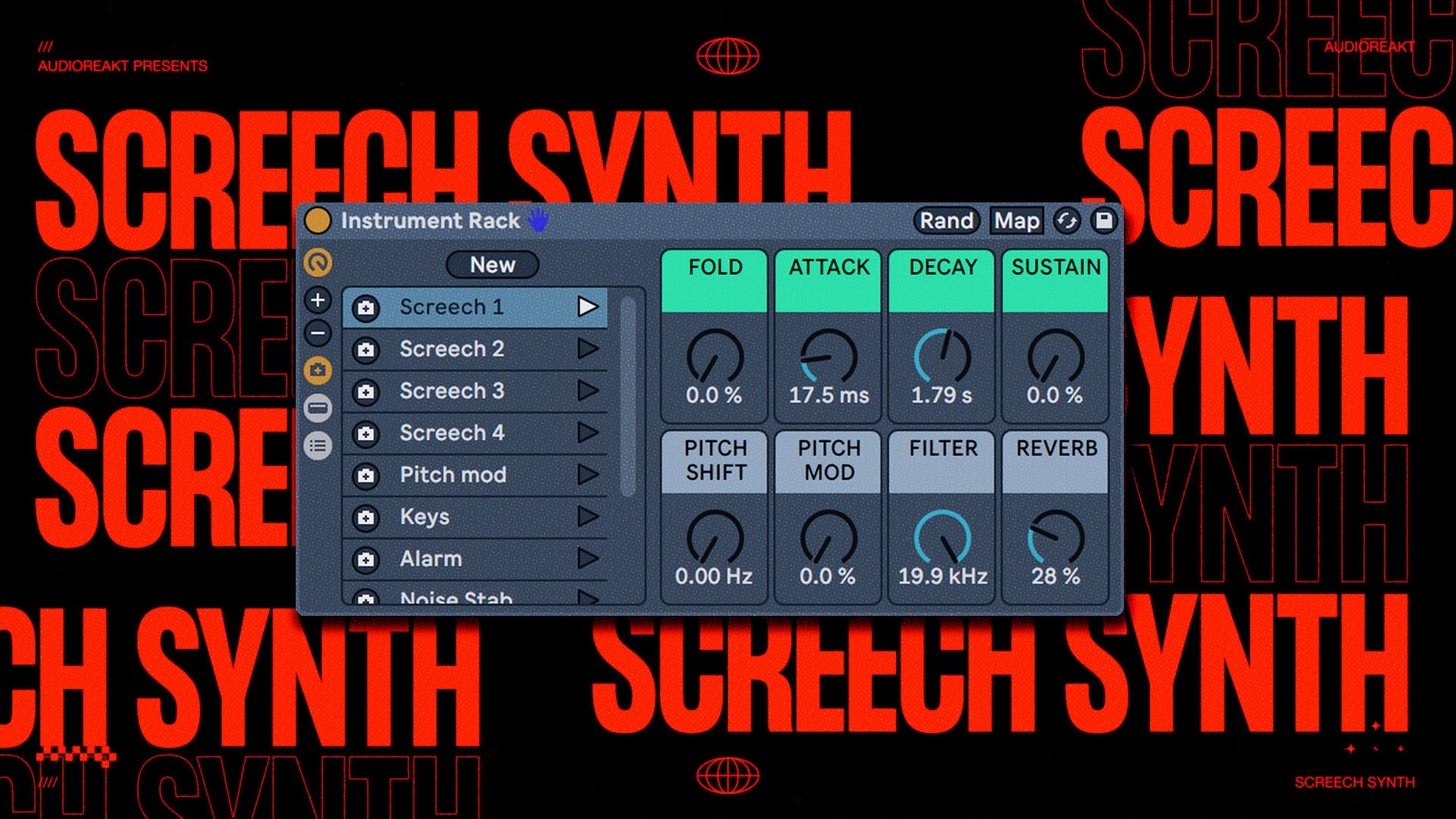 Industrial/Rave Techno most Famous Synth (Free Rack) [How To] – Audioreakt