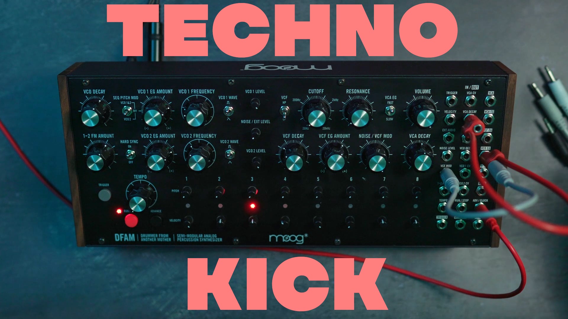 Techno Kick with DFAM – Audioreakt